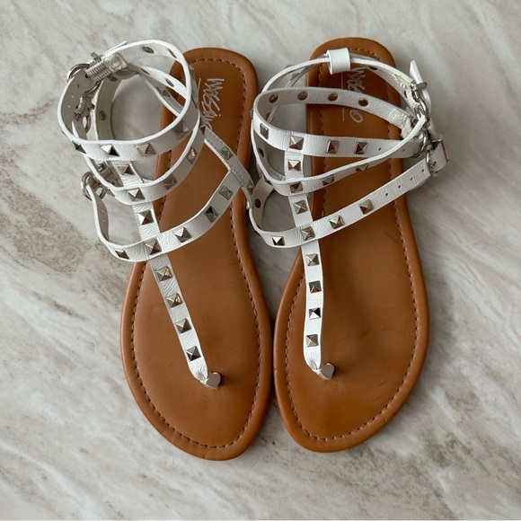 Mossimo Supply Co. | Shoes | Mossimo Supply Co Studded Strappy Sandals ...